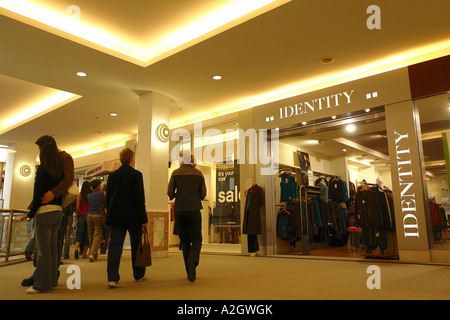 Interior of Takapuna Shopping Mall, Auckland New Zealand Stock Photo ...