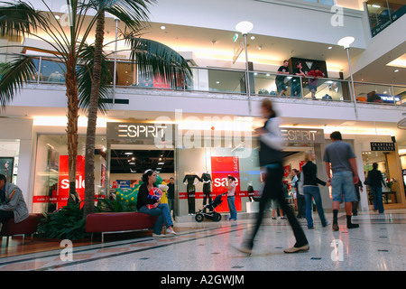 Interior of Takapuna Shopping Mall, Auckland New Zealand Stock Photo ...