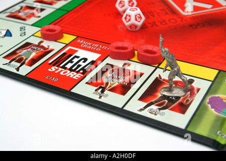 Manchester United Monopoly Stock Photo - Alamy