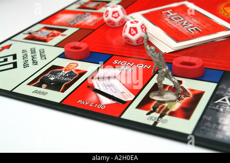 Manchester united Monopoly Stock Photo - Alamy