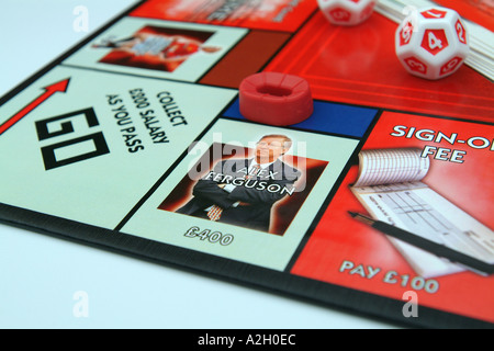 Manchester united Monopoly Stock Photo - Alamy