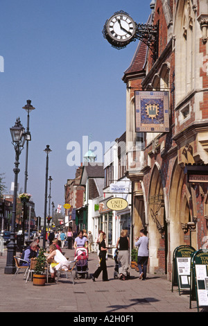 Berkhamsted town centre high street Hertfordshire, England, United ...