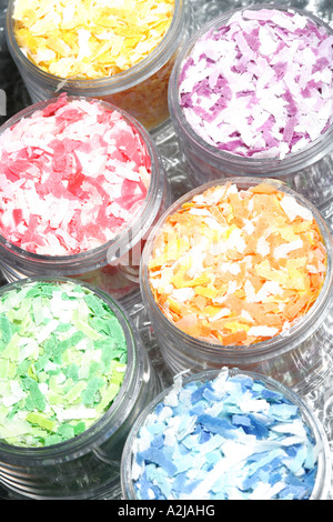 Fruity Bath Confetti Stock Photo - Alamy