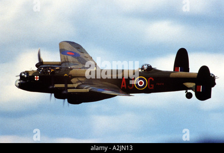 AVRO LANCASTER from the Battle of Britain Memorial Flight. The ...