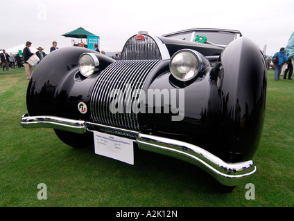 "^Bugatti ^57C Voll & ^Ruhrbeck Cabriolet, ^1939, "Pebble Beach ...