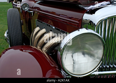 "Duesenberg ^1930s, "exhaust pipes", "Pebble Beach Concourse d'Elegance ...