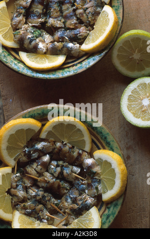 Sarde a Beccafico, Italy Stock Photo - Alamy
