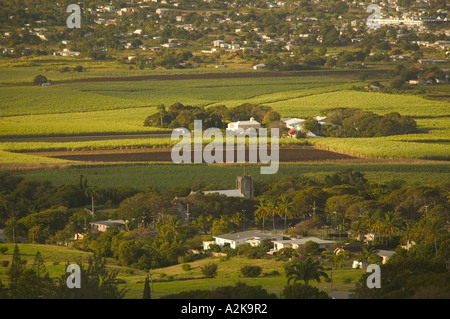 Barbados, St. George Parish: Morning Landscape View from Gun Hill ...