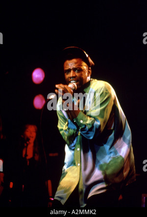 LINX UK band with singer David Grant and bassist Sketch in the early ...