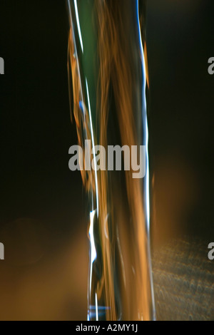 Water column and drops falling from tap Stock Photo - Alamy