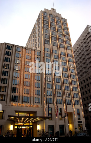 Interior of the entrance to The Ritz apartment building at the Atlantic ...