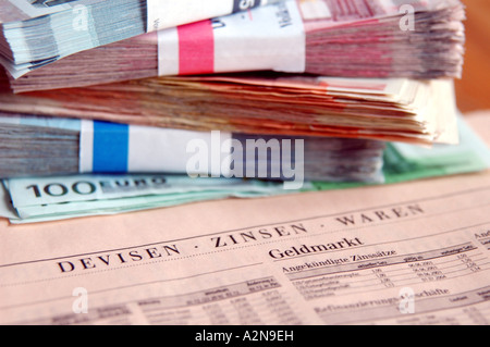 Euro notes, European Union Stock Photo - Alamy