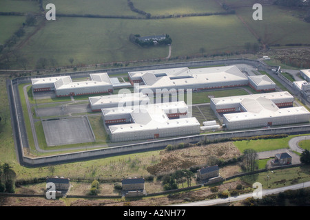 Aerial Parc Prison Bridgend South Wales Stock Photo - Alamy