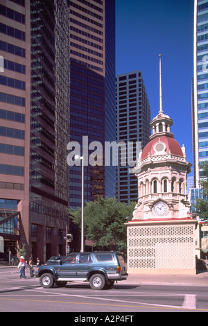 Old Clocktower, Downtown Calgary, Alberta, Canada Stock Photo - Alamy