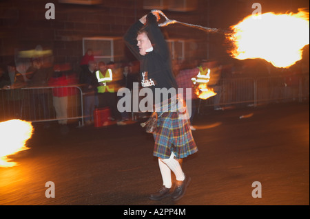 The Fireball Ceremony at Hogmanay, Stonehaven, Aberdeenshire, Scotland ...