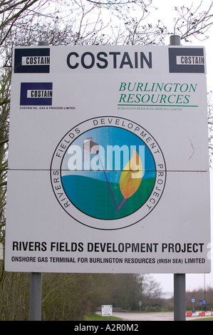 A gas terminal at Barrow in Furness, Cumbria, UK, that processes ...