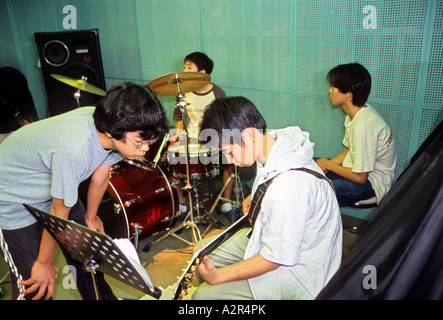 The Japanese rock band 'X Japan' play a concert at Columbiahalle in ...