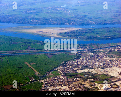 river NILE delta nildelta niledelta EGYPT bird eye view birds bird´s ...