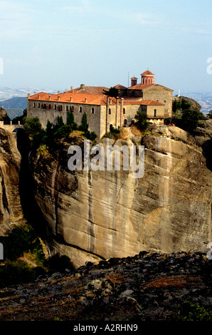the greek rocks from meteora 4 Stock Photo - Alamy