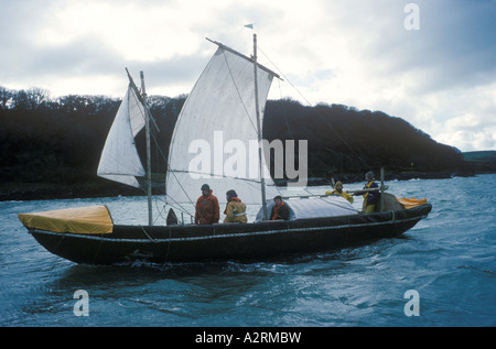 Tim Severin The Voyage of Brendan the Navigator 1976 sailed to North ...