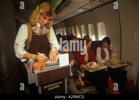 People Express PeoplExpress May 26th 1983 first flight from Gatwick ...