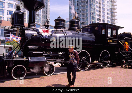 Historic CPR Engine 374 restored and located at the Roundhouse in ...
