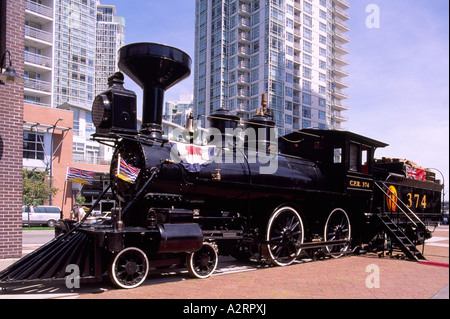 Historic CPR Engine 374 restored and located at the Roundhouse in ...