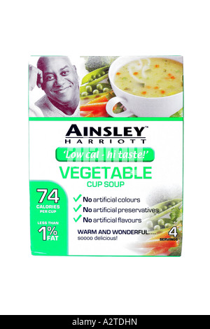 Box of Vegetable Soup Sachets Stock Photo - Alamy