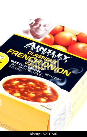 Box of French Onion Soup Sachets Stock Photo - Alamy