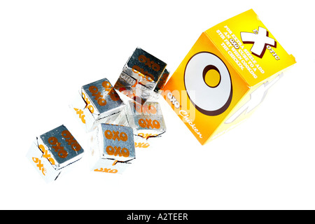 Oxo Chicken Gravy Stock Cubes Stock Photo - Alamy