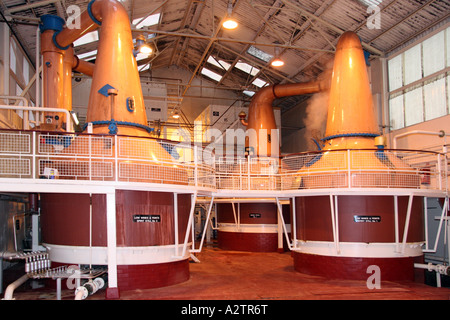 Scotland Whisky Distillery Stills Duty Free Stock Photo - Alamy