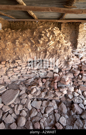 Queen of Sheba s Palace with stone walls approx 650 AD in Aksum or Axum ...