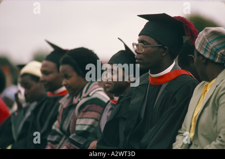 student graduation kenya 1985 Stock Photo - Alamy