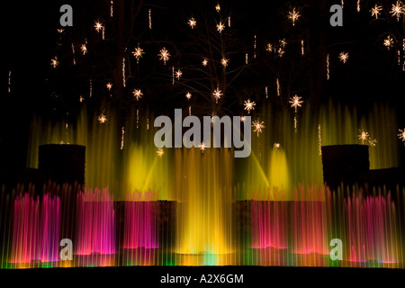 Spectacular Music Fountain Display Stock Photo - Alamy