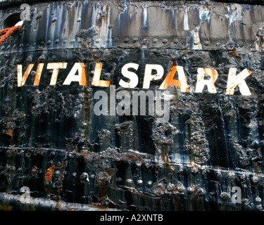 Vital Spark the last puffer Crinan Harbour West Coast Scotland Western ...