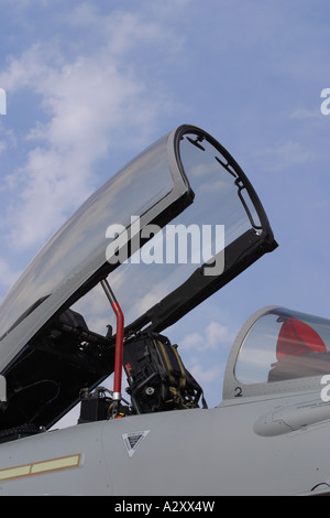 Eurofighter Typhoon interceptor modern jet fighter turns and twists ...