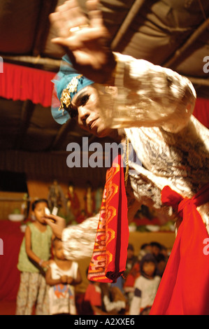 pwe Burmese theatre Bagan Burma Myanmar Stock Photo - Alamy