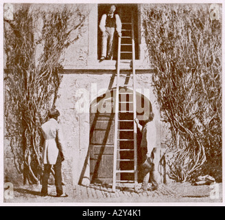 The Ladder. William Henry Fox Talbot (English, 1800 - 1877 Stock Photo ...