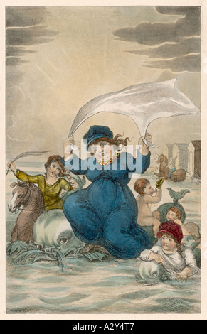 BATHING IN 1813 Stock Photo - Alamy