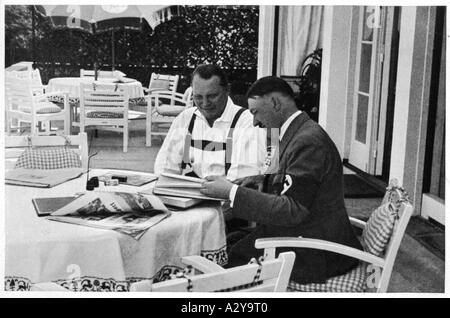 ADOLF HITLER & GOERING Stock Photo - Alamy
