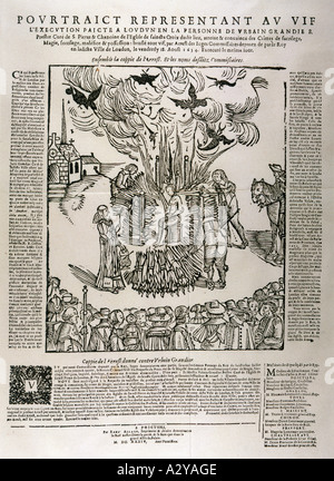 Priest Urbain Grandier is tortured and cruelly burnt on the basis of ...