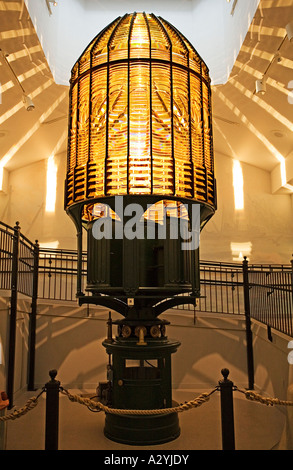 Image of the Destruction Island Fresnel Lens on display in the Westport ...