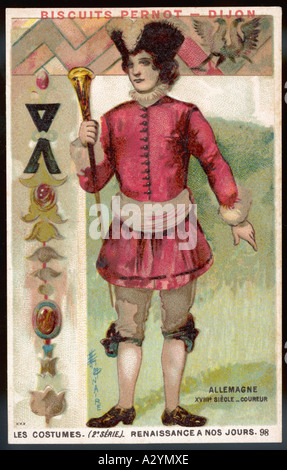 German men in costume Stock Photo - Alamy