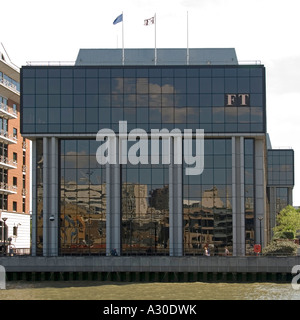 Reflections in the Financial Times building London Stock Photo - Alamy