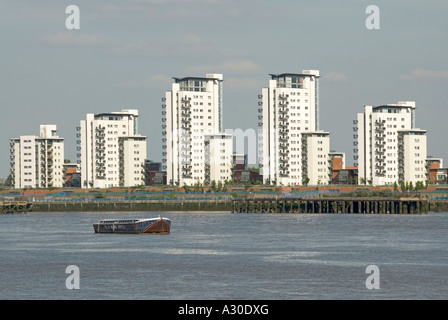 Thamesmead social housing estate in South East London currently ...