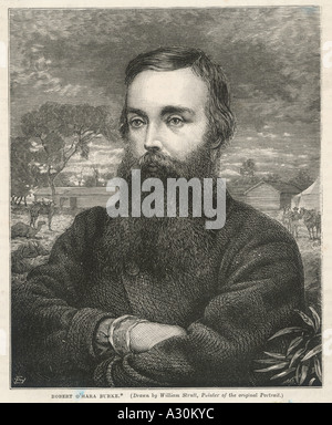 Robert O'Hara Burke (1820-1861) Irish explorer and leader of the Burke ...