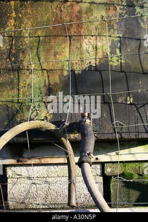 Corroded Farm Water Tank Ystradfellte Wales UK Stock Photo - Alamy
