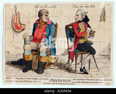 'Politeness' The state of Anglo-French relations played out by John ...