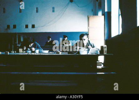 uptar prison magadan region, lunch of soup and bread, siberia, russia ...