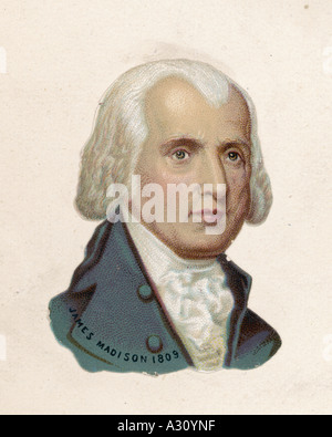 James Madison (1751-1836), American statesman and Founding Father who ...